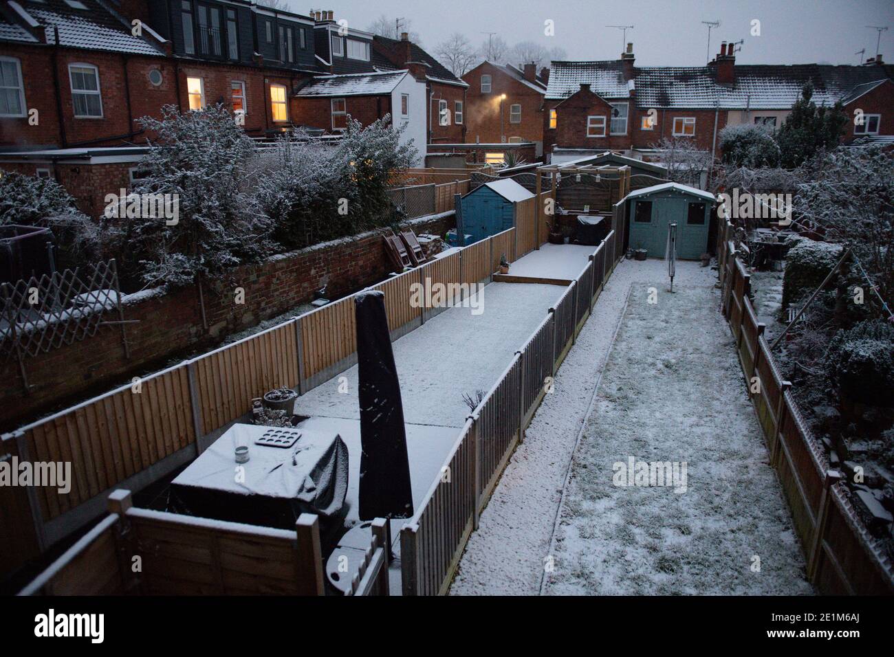 Warwick snow winter hi-res stock photography and images - Alamy