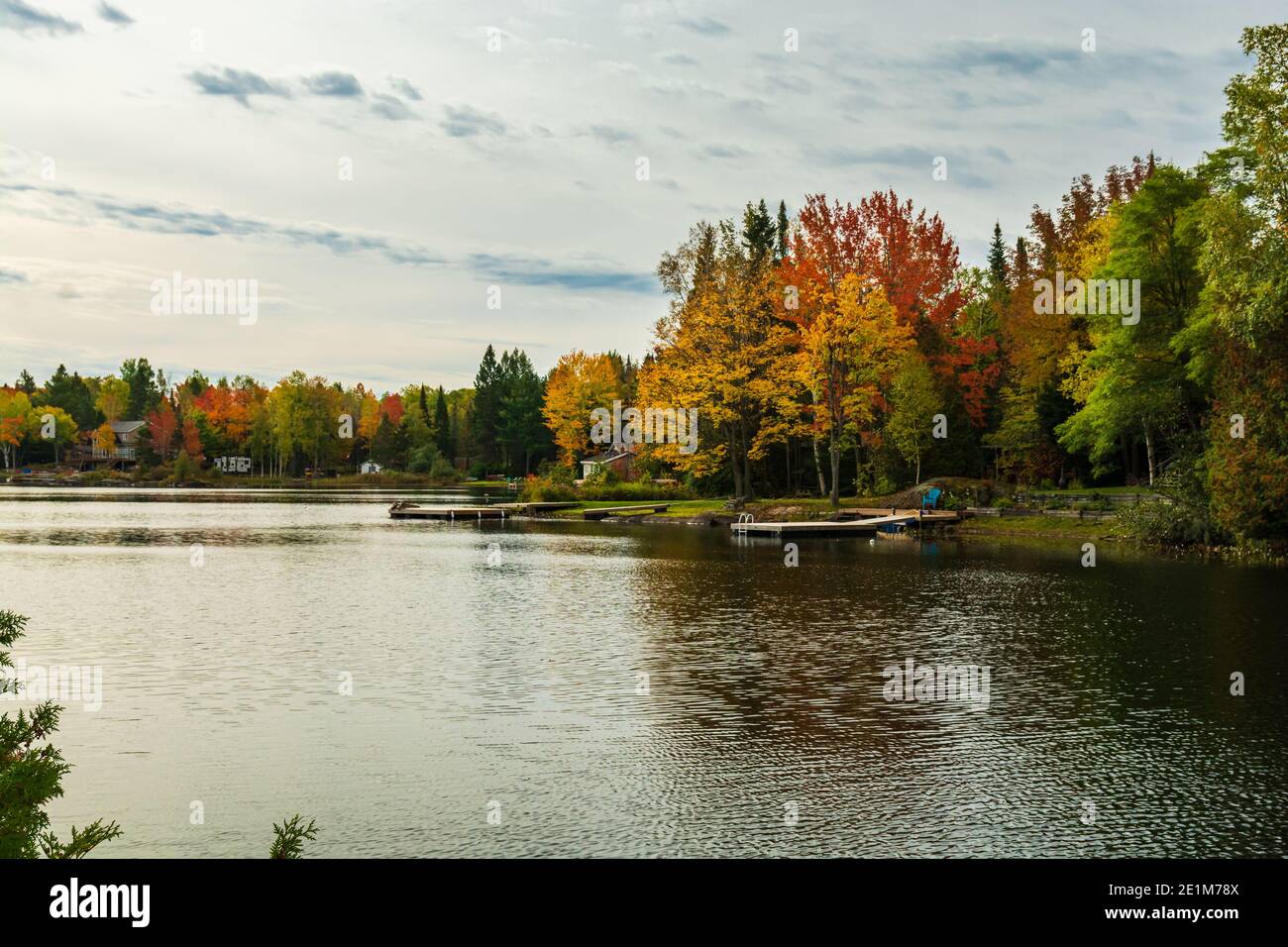 Three Brothers waterfalls Conservation Area Kinmount Ontario Canada in ...