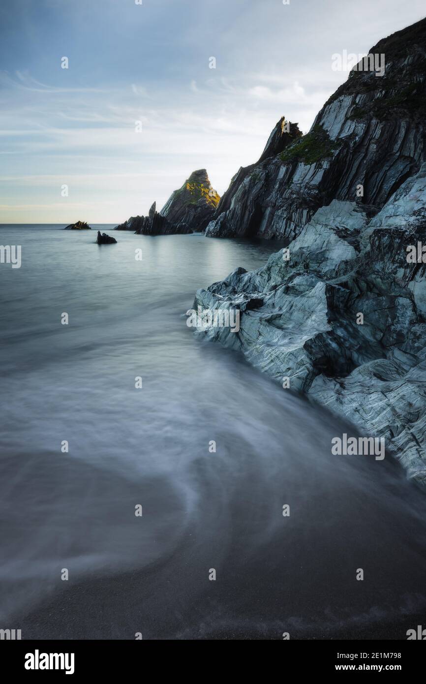 Westcombe beach hi-res stock photography and images - Alamy