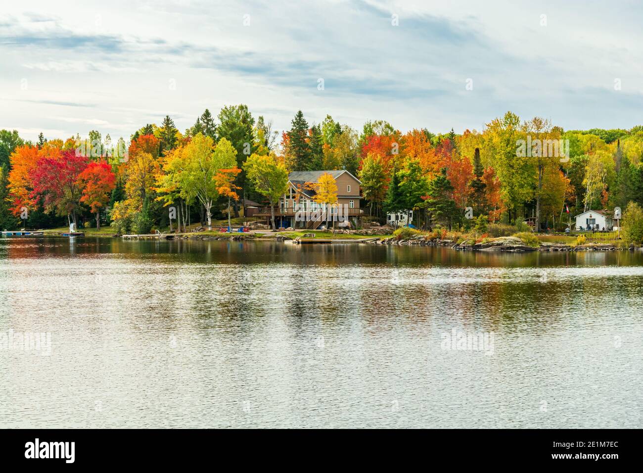 Three Brothers waterfalls Conservation Area Kinmount Ontario Canada in ...
