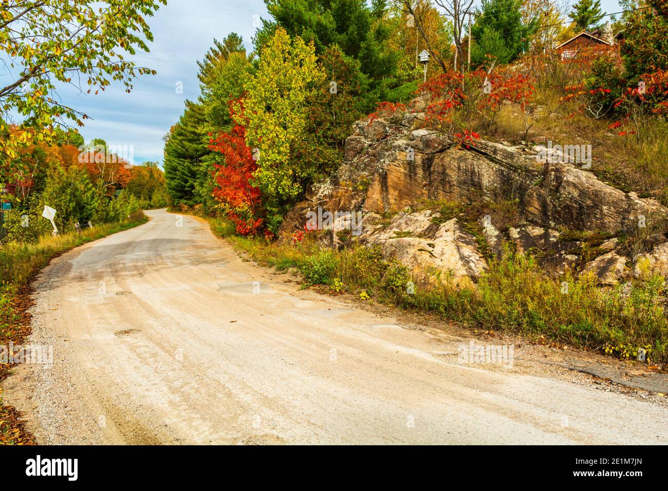 Three Brothers waterfalls Conservation Area Kinmount Ontario Canada in ...