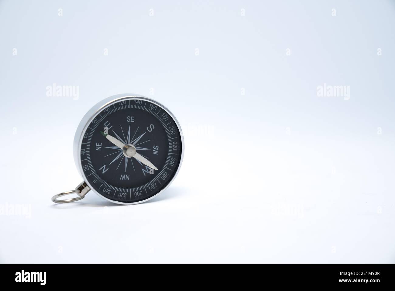 Compass isolated on white background with copy space Stock Photo - Alamy
