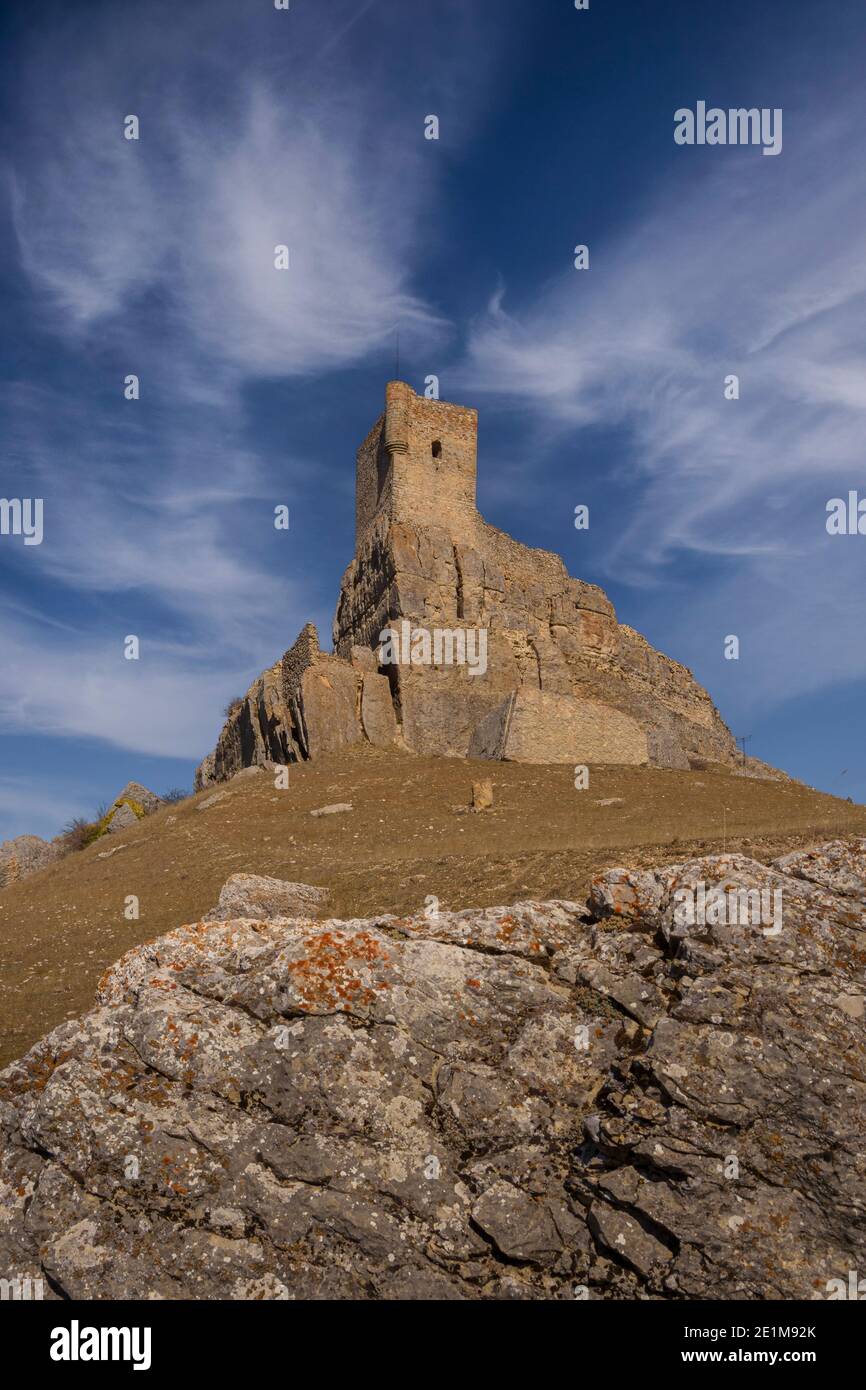 Castillo de Atienza, Guadalajara Stock Photo - Alamy