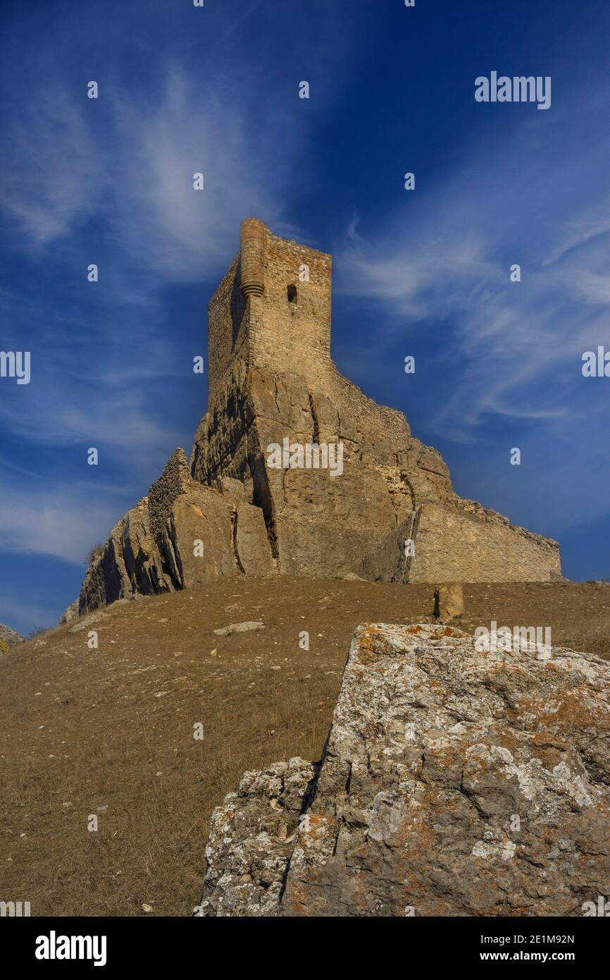 Castillo de Atienza, Guadalajara Stock Photo - Alamy