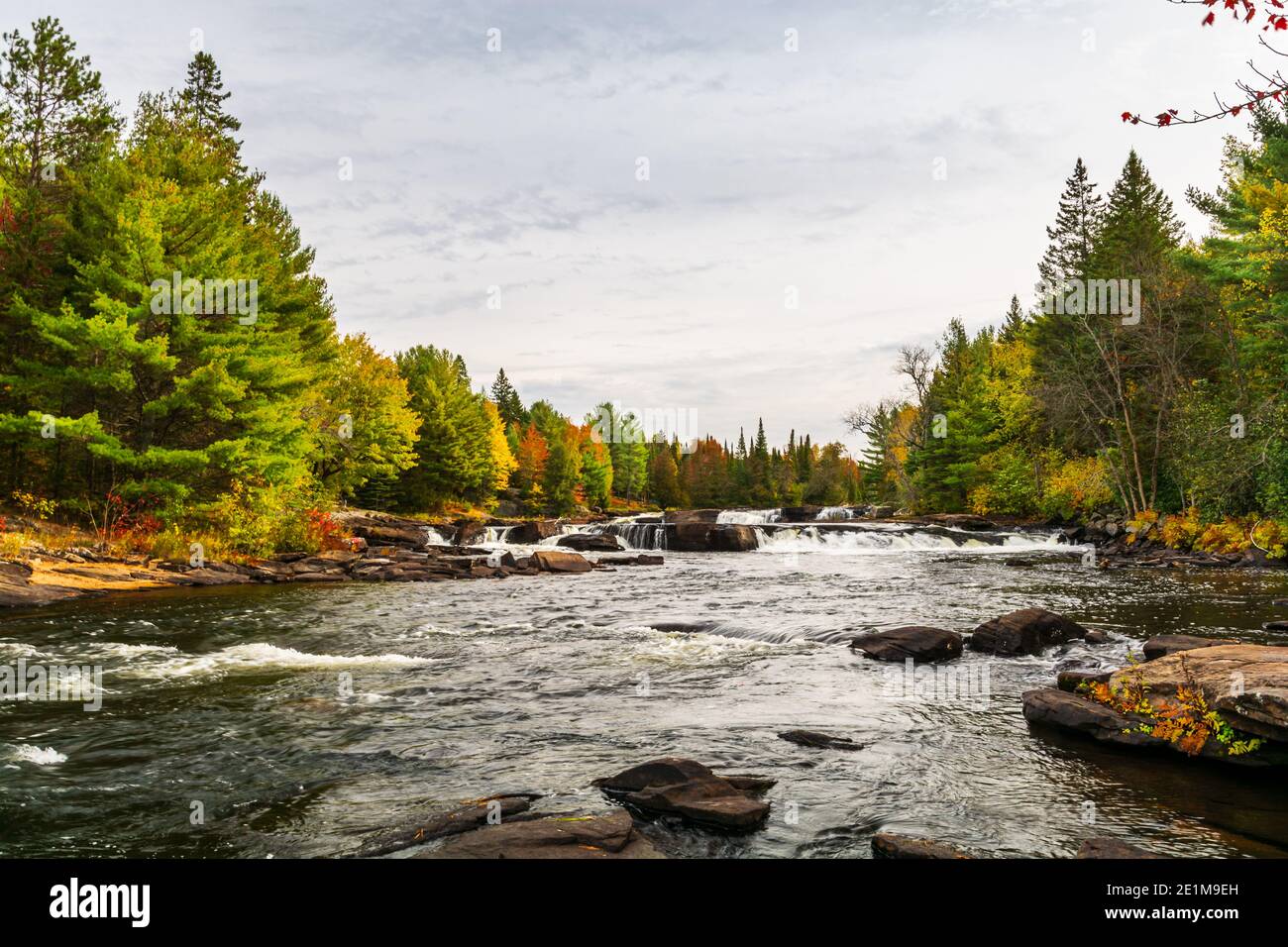 Three Brothers Waterfalls Kinmount Minden Hills Burnt River Kinmount ...