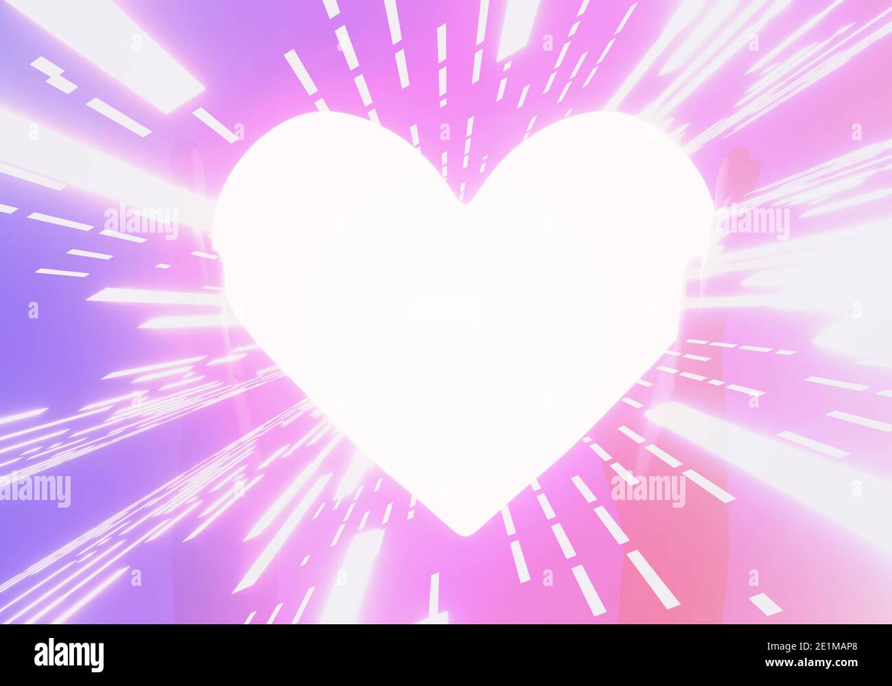 Hold a luminous bright heart in hands. Giving a heart, love. Heart ...