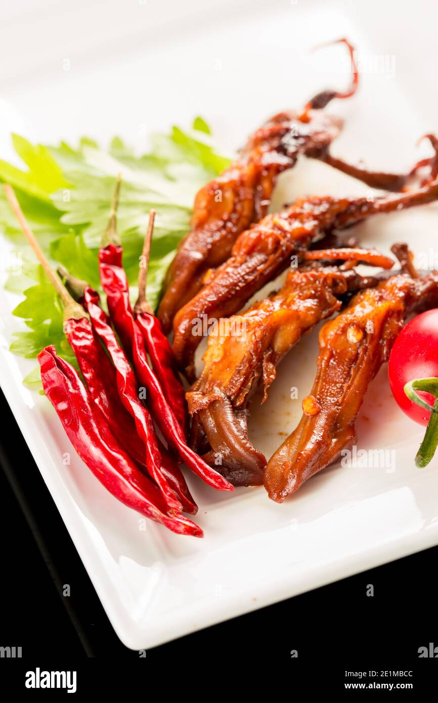 The Roast Duck Tongue High Resolution Stock Photography and Images - Alamy