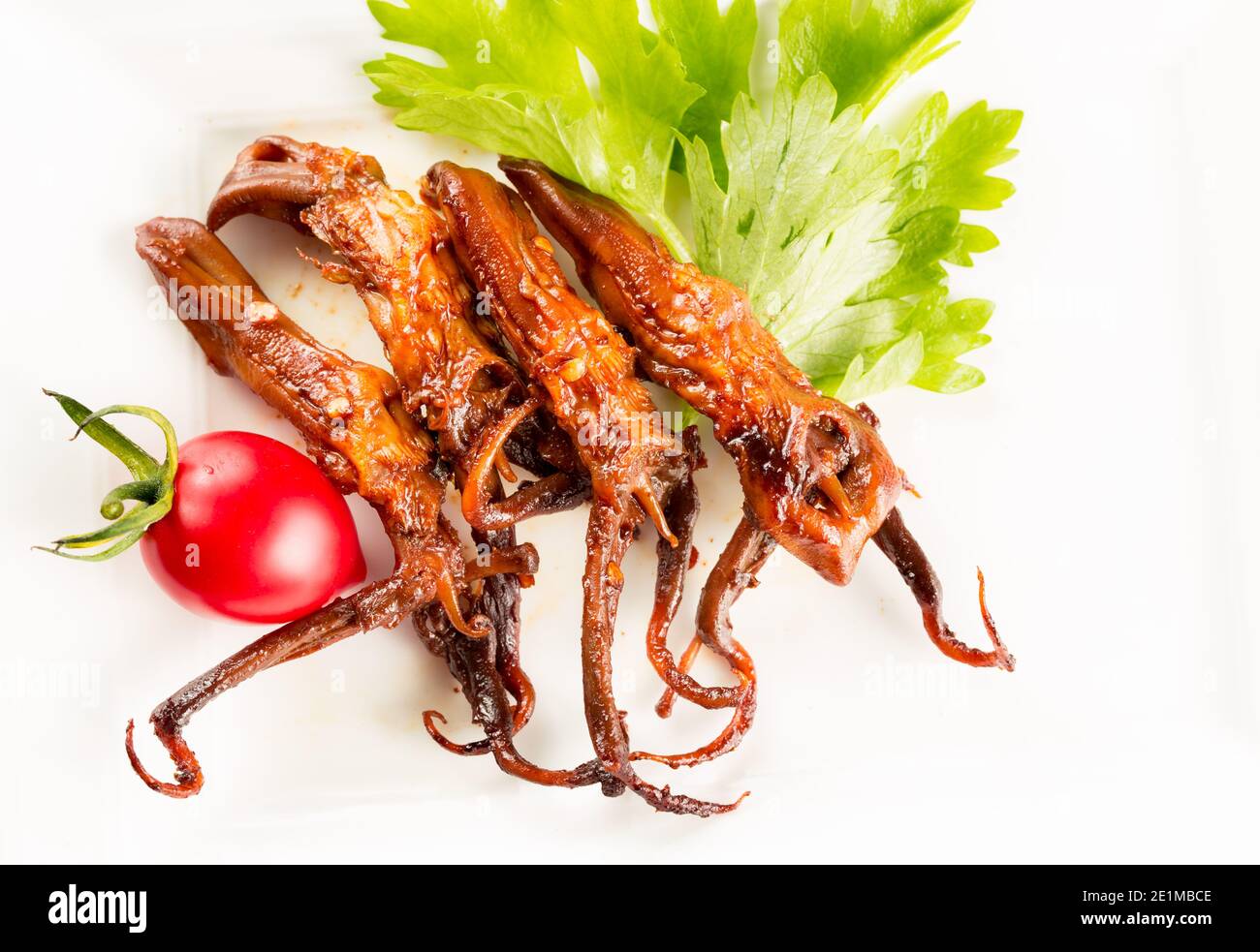 The roast duck tongue hi-res stock photography and images - Alamy