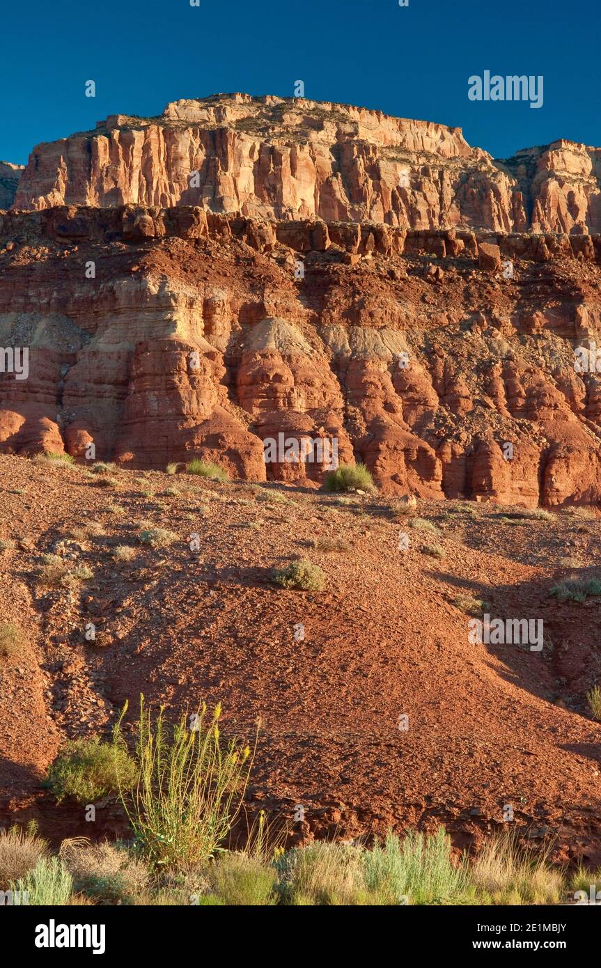 Paria Plateau escarpment at Vermilion Cliffs National Monument, Arizona ...