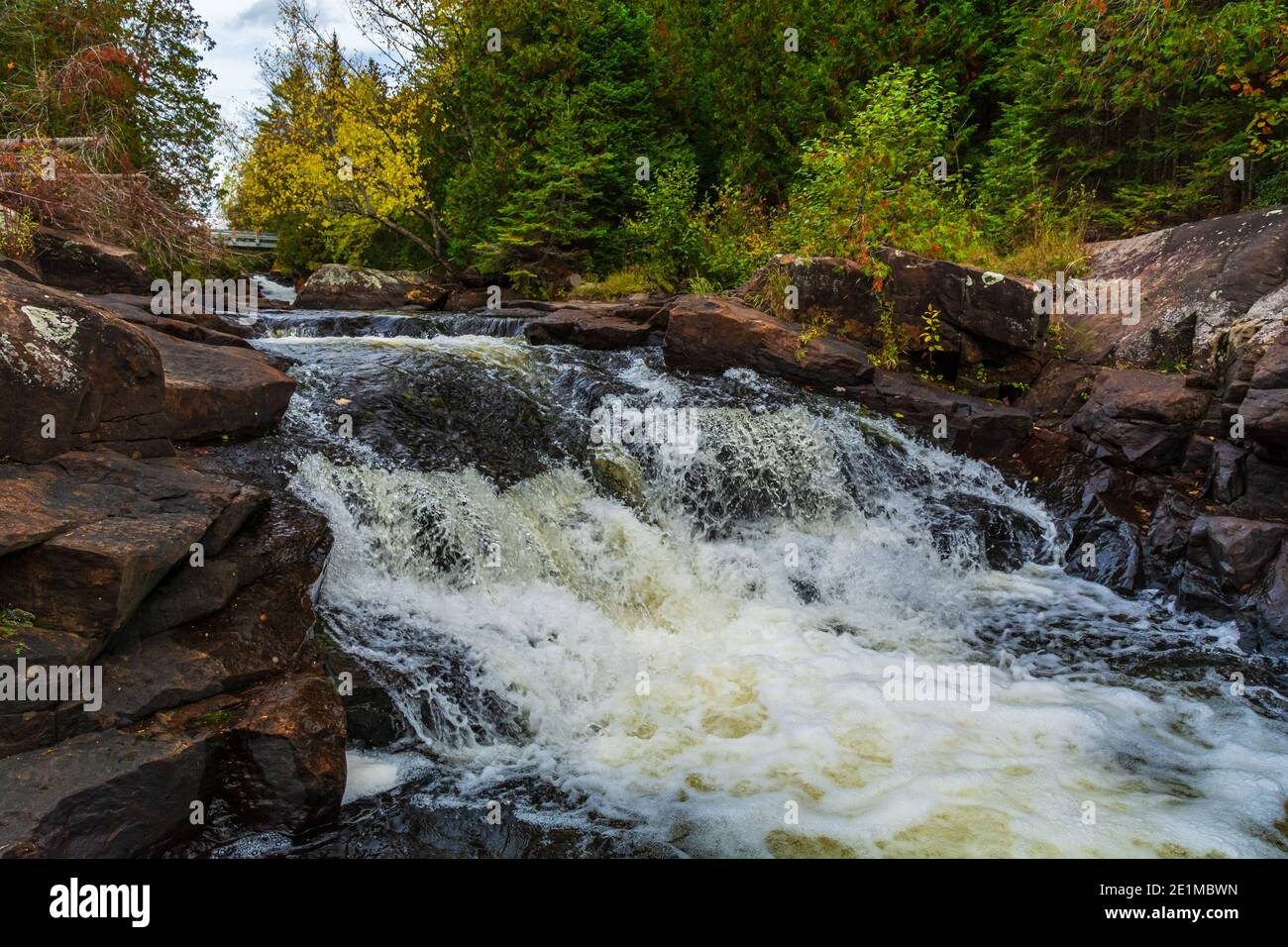 Ritchie falls conservation area minden hills haliburton ontario canada hi-res stock photography ...