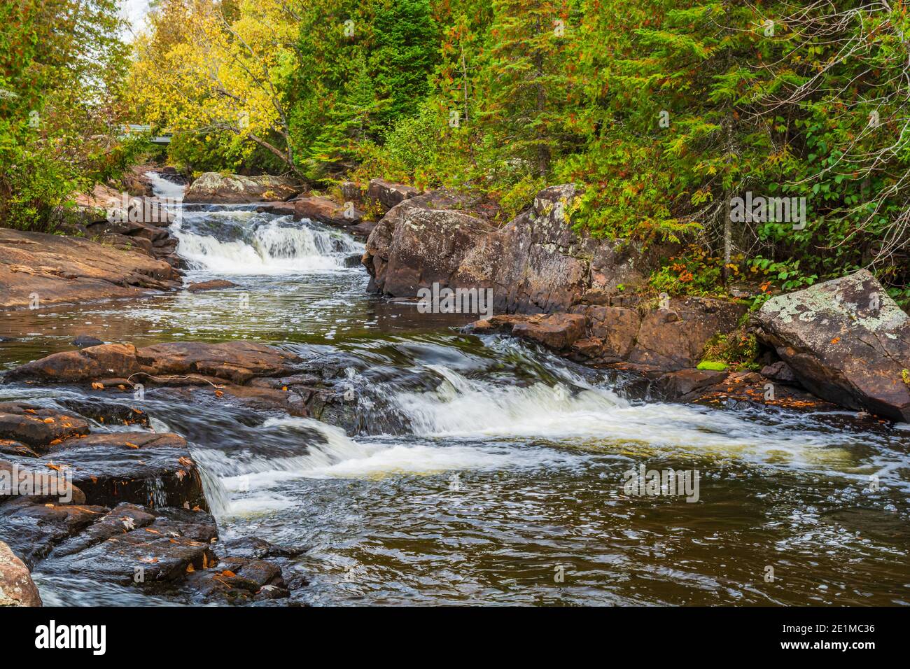 Ritchie falls conservation area minden hills haliburton ontario canada hi-res stock photography ...