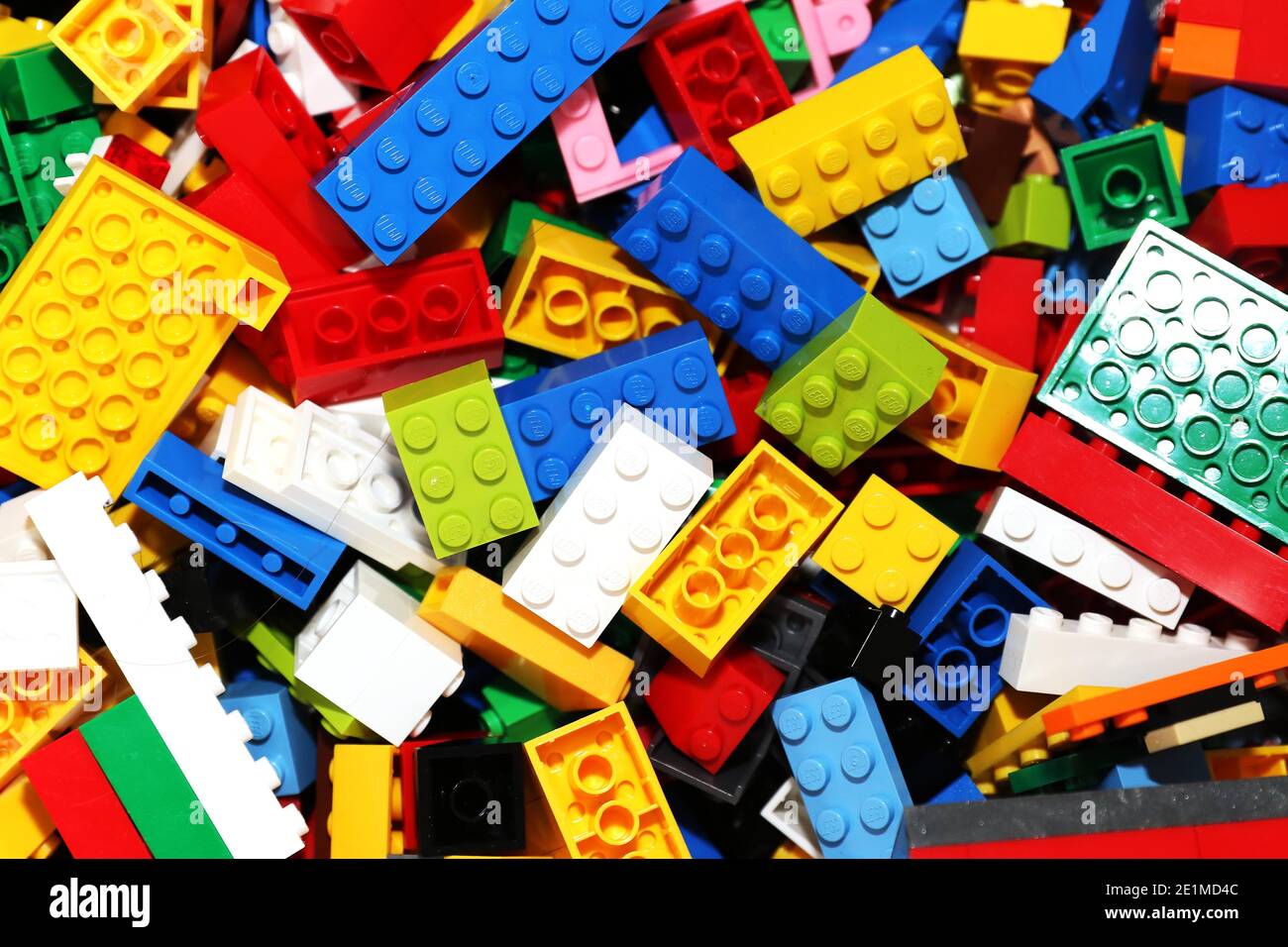 Lego brick production hi-res stock photography and images - Alamy