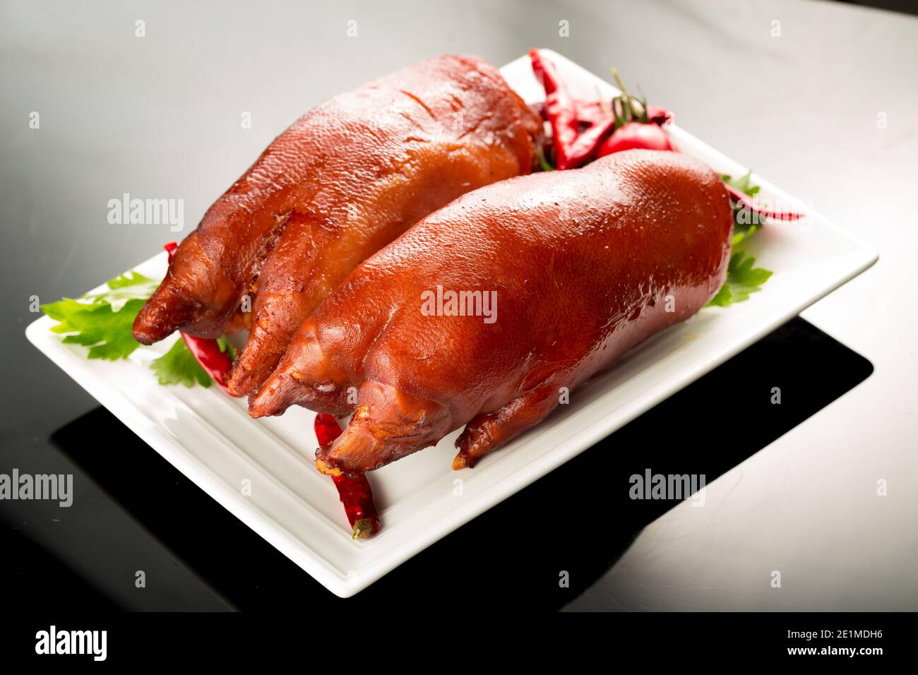 Braised pork trotters hi-res stock photography and images - Alamy