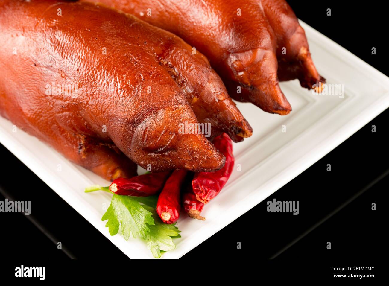 Braised pork trotters hi-res stock photography and images - Alamy