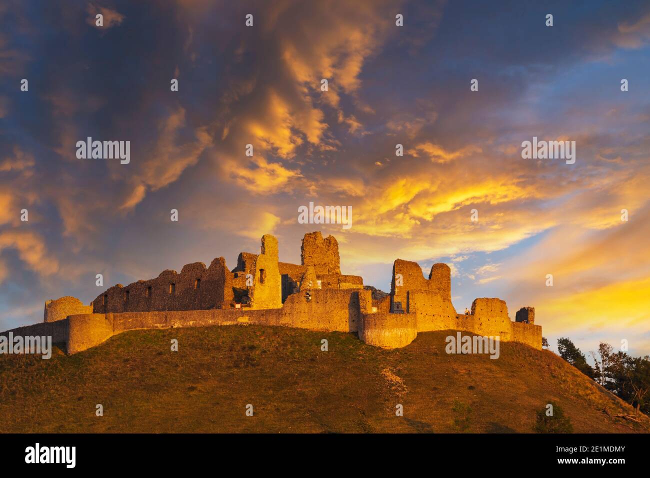 Branc ruins near Myjava, Western Slovakia, Slovakia Stock Photo - Alamy