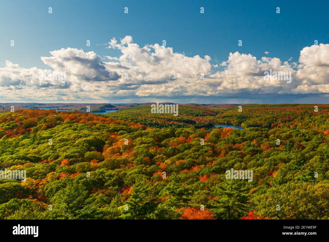 Dorset Lookout tower Algonquin Highlands Dwight Ontario Canada in ...