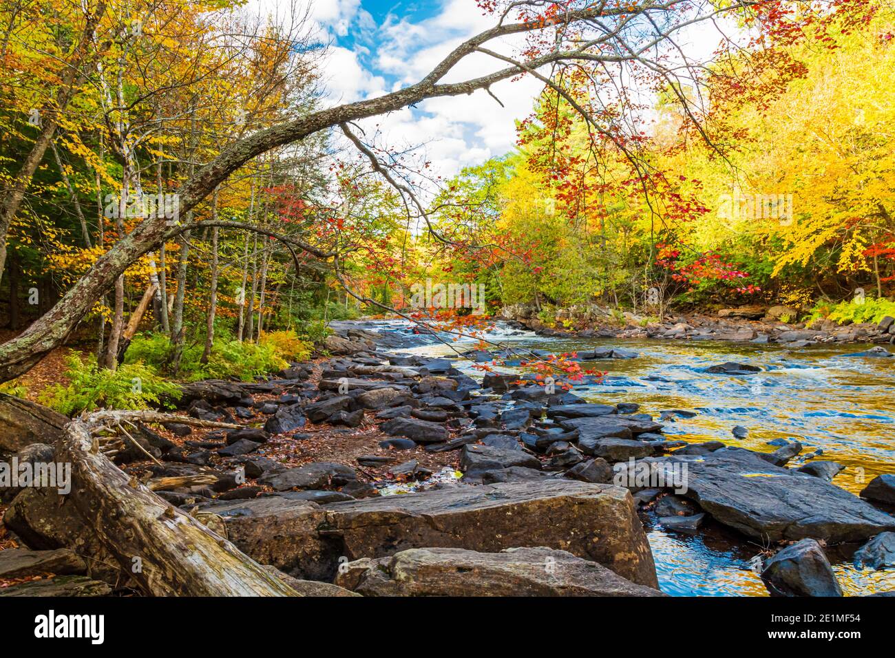 Oxtongue Rapids Provincial Park Muskoka Highlands Dwight Ontario Canada ...