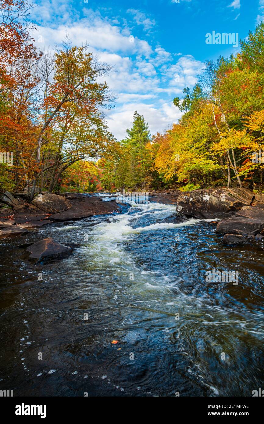 Oxtongue Rapids Provincial Park Muskoka Highlands Dwight Ontario Canada ...