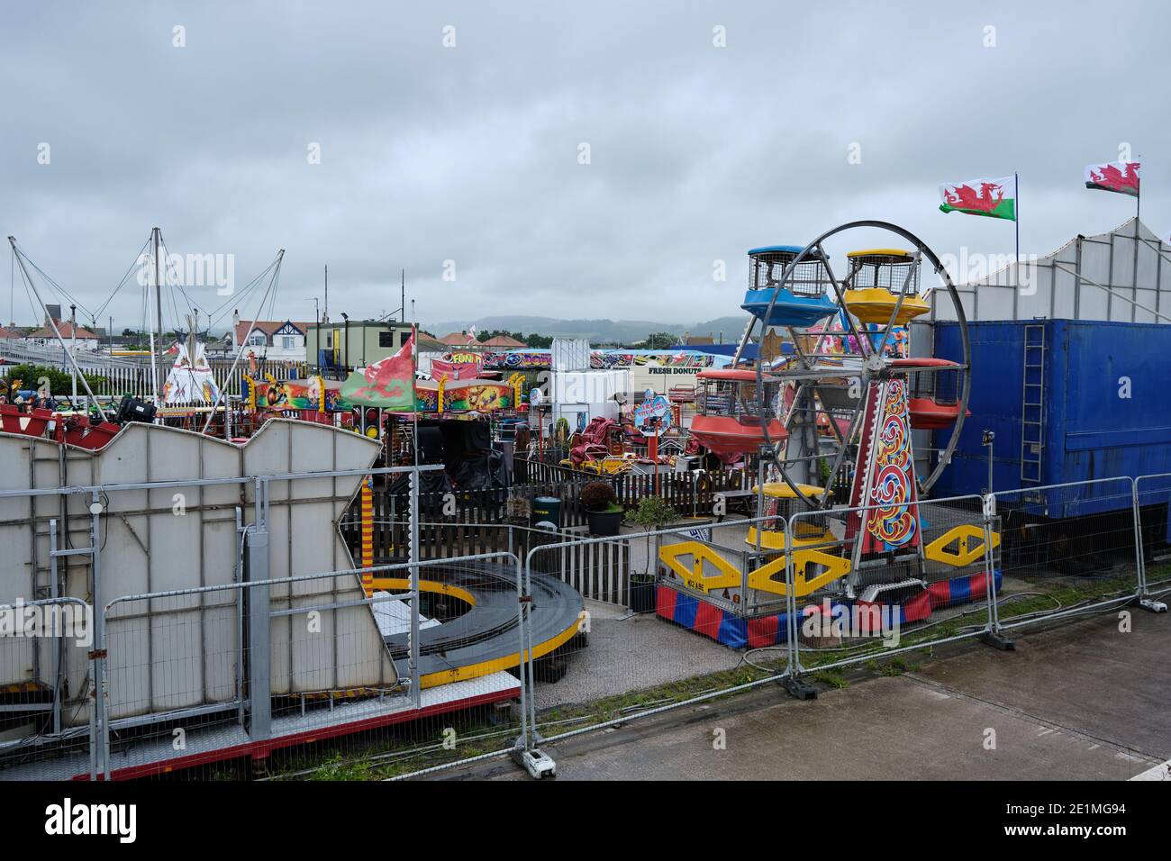 Pensarn pleasure beach hi-res stock photography and images - Alamy