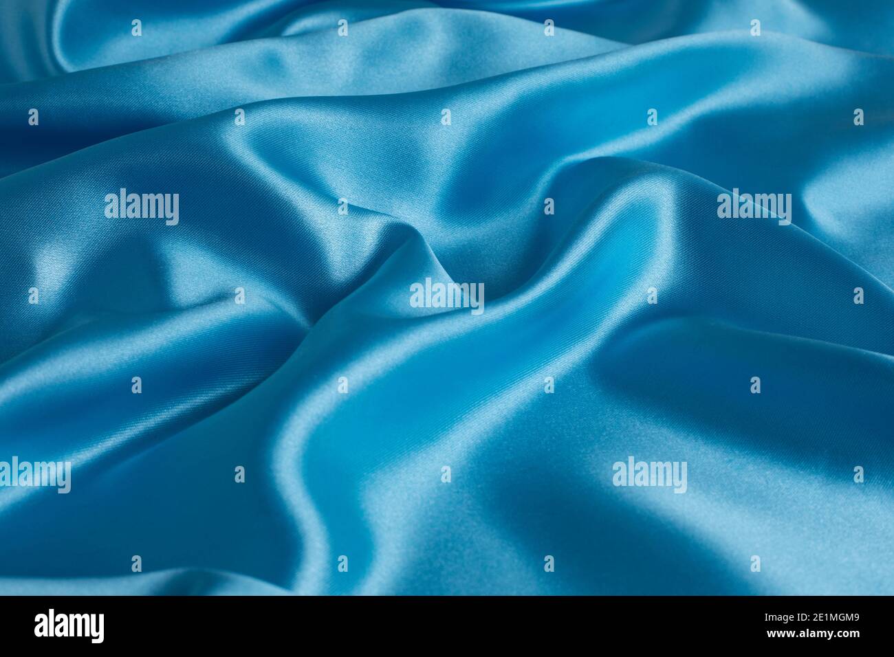 Blue satin background, abstract Stock Photo - Alamy