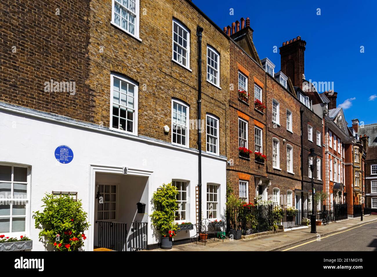 England, London, Westminster, Cowley Street Stock Photo - Alamy