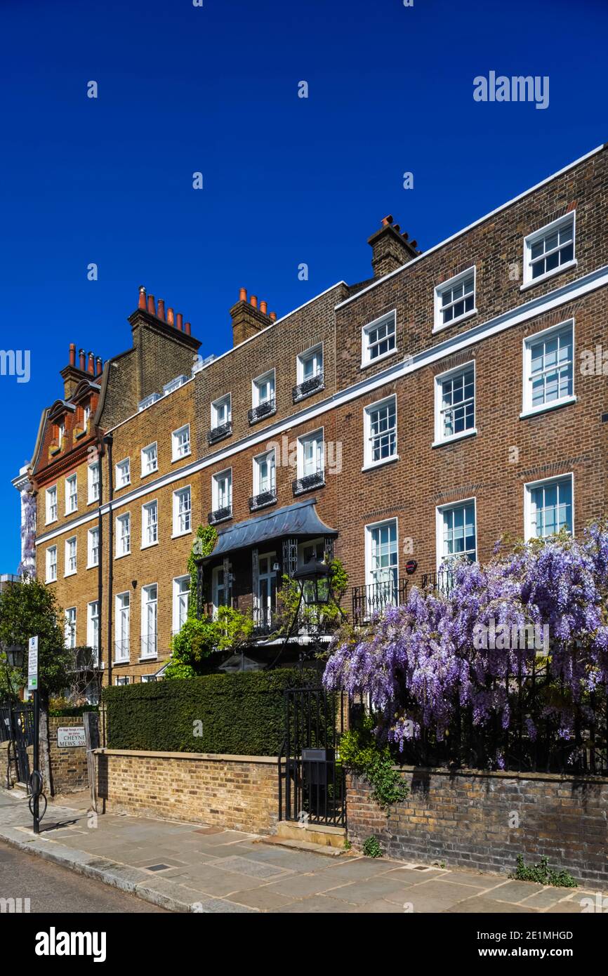 Cheyne Walk Houses High Resolution Stock Photography and Images - Alamy