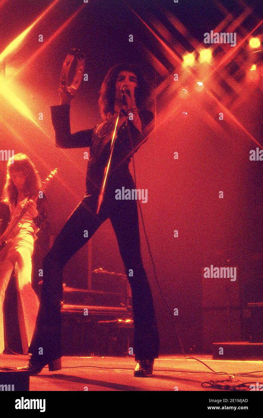 Queen Live at The Rainbow Finsbury Park London UK 11/1974 Stock Photo ...