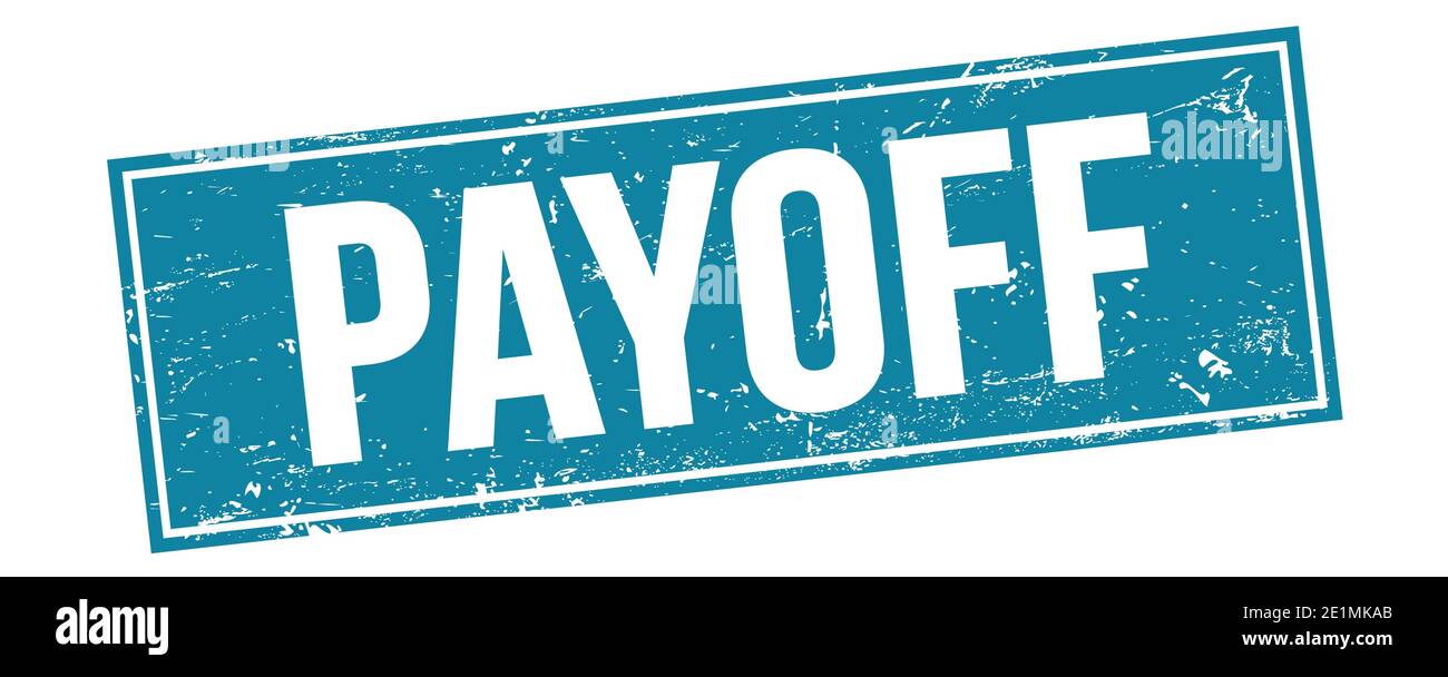 Payoff stamp hi-res stock photography and images - Alamy