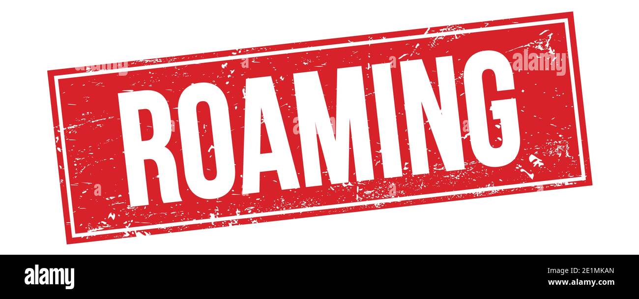 Roaming stamp hi-res stock photography and images - Alamy