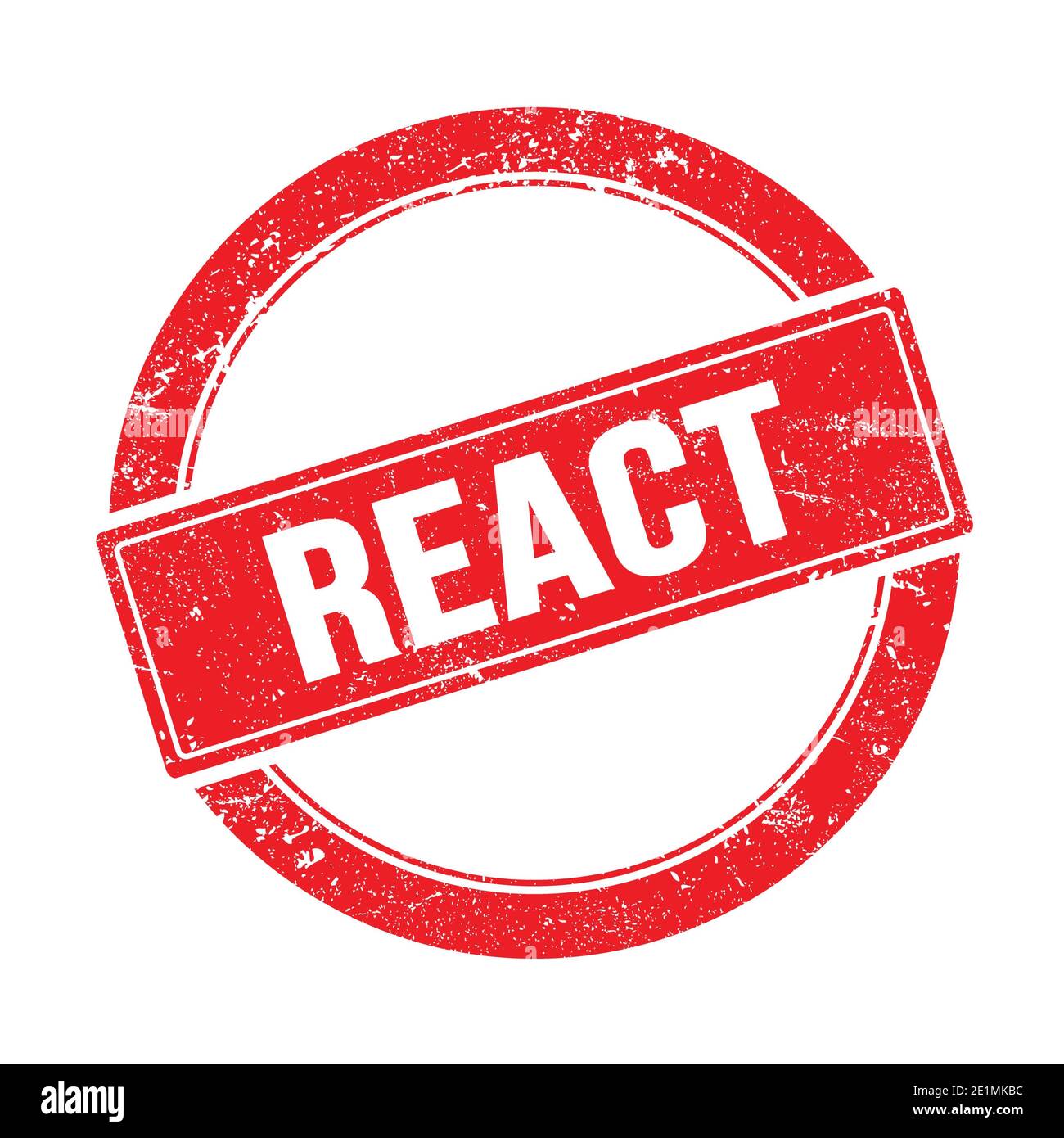 React stamp hi-res stock photography and images - Alamy