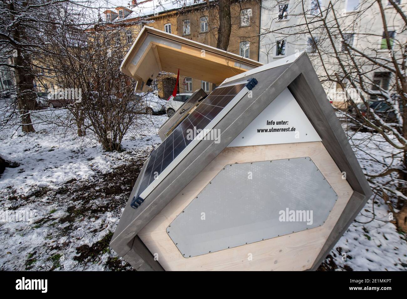 Homeless sleep pod hi-res stock photography and images - Alamy