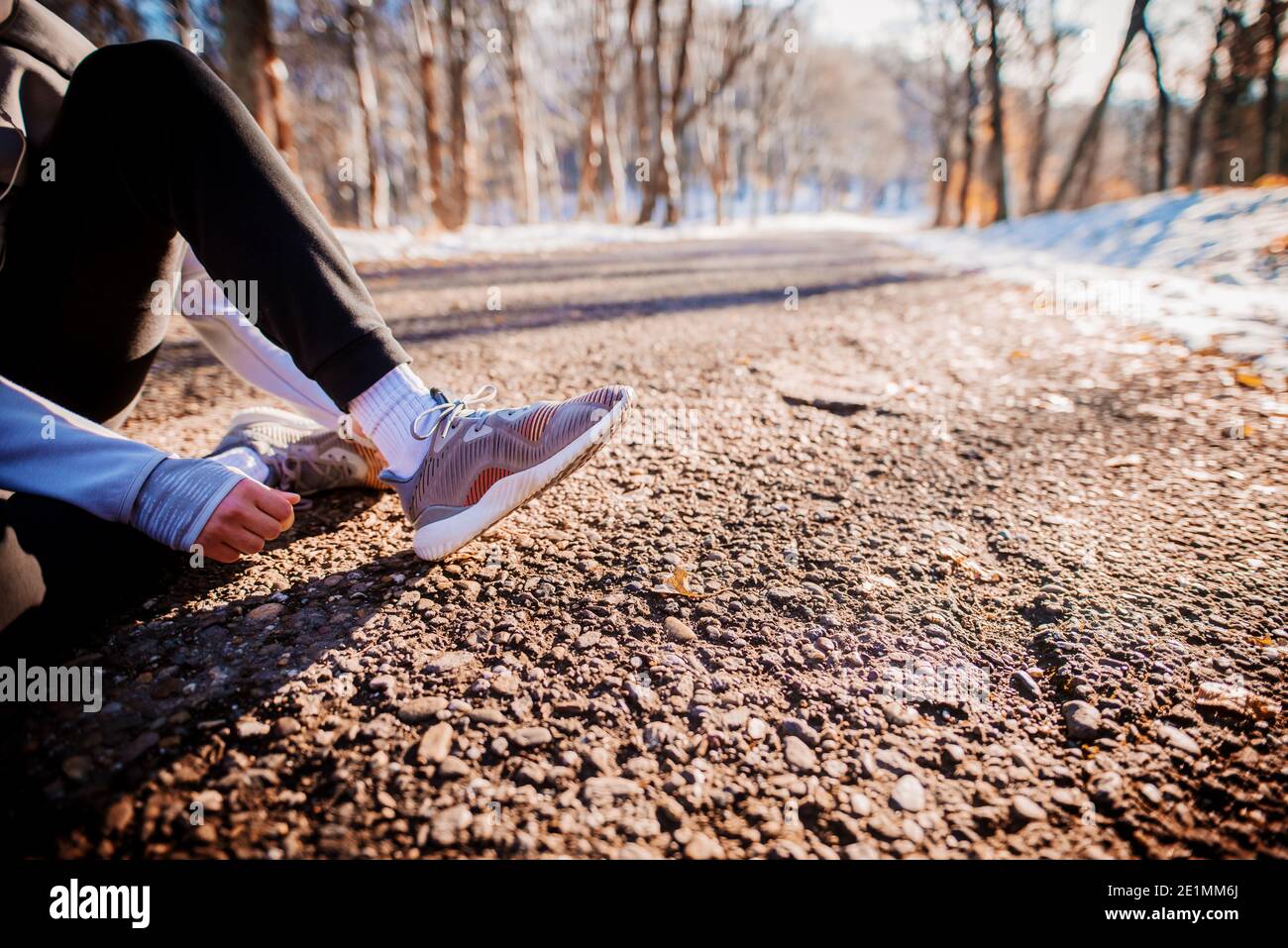 Preparing for training Stock Photo - Alamy