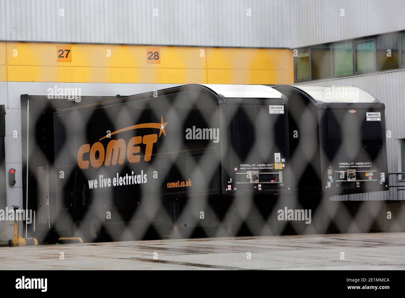 Comet Distribution centre near Skelmersdale, Lancashire Stock Photo - Alamy