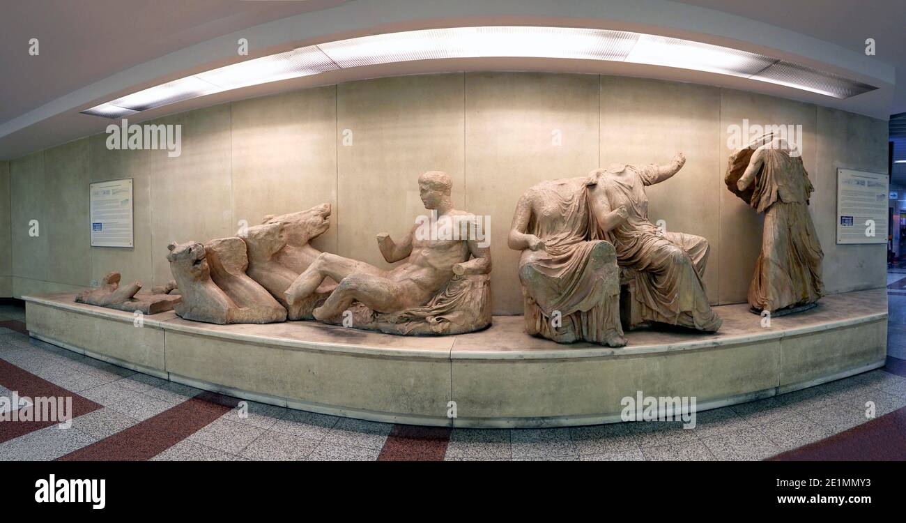 Remains of ancient greece hi-res stock photography and images - Alamy