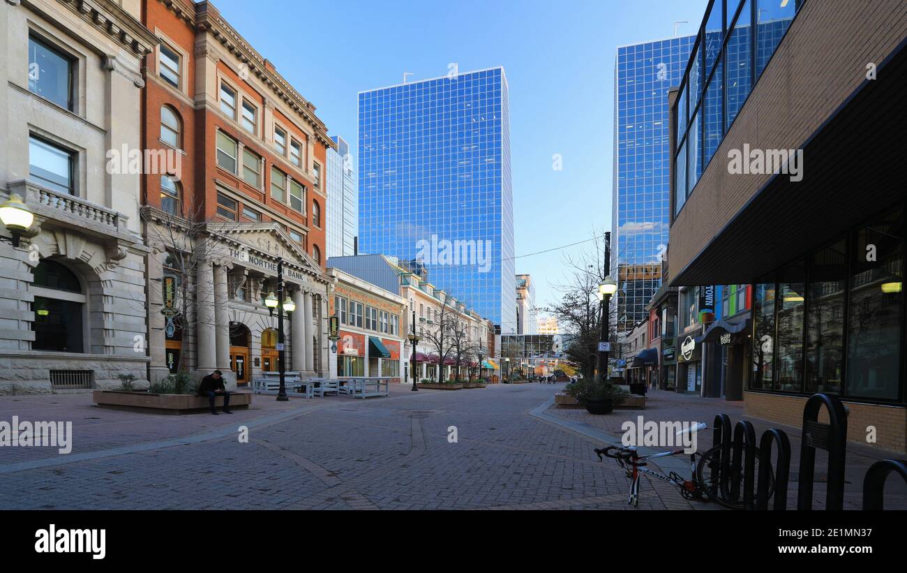 Downtown regina skyline saskatchewan canada hi-res stock photography ...
