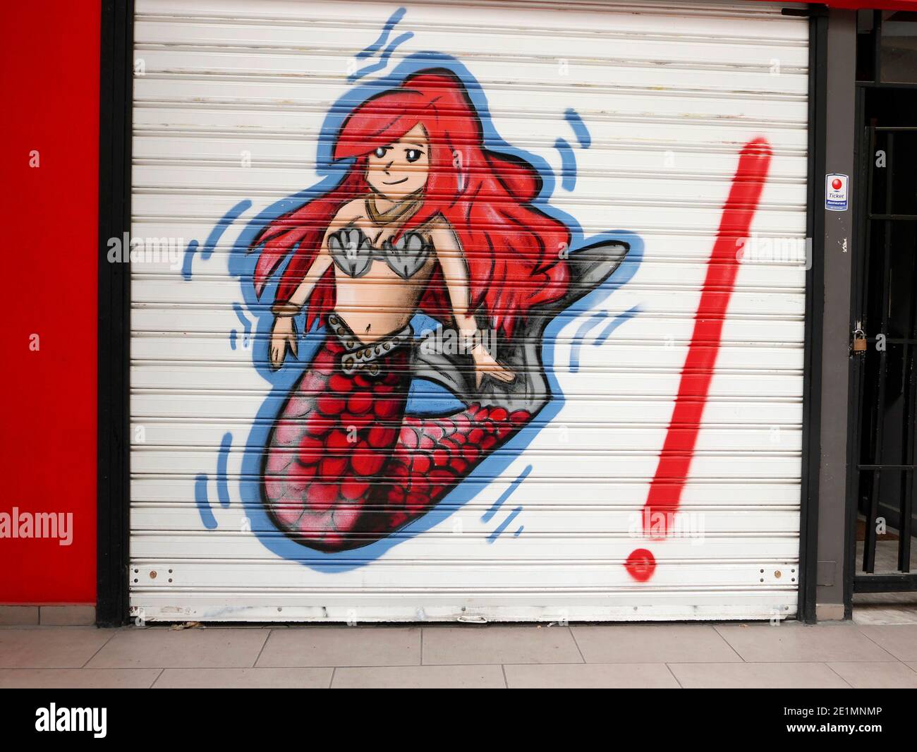 Graffiti mural hi-res stock photography and images - Alamy