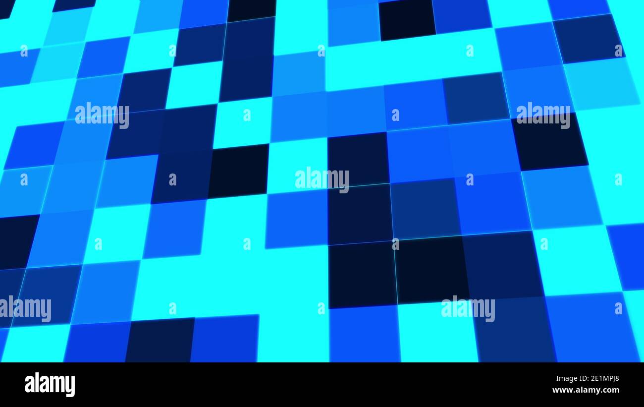 Abstract surface from color mosaic. Computer generated technology ...