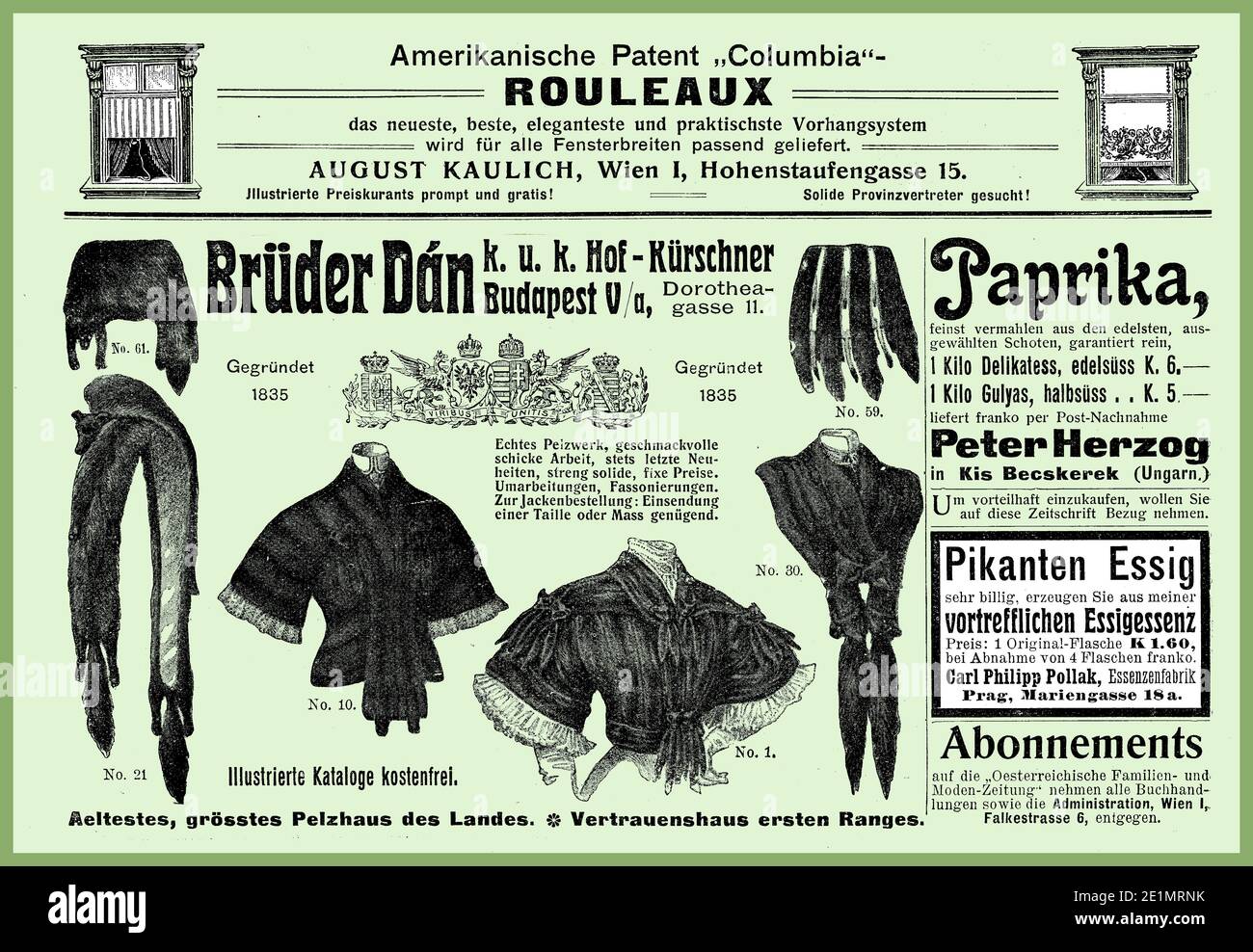 Commercial advertising page in German with many promotion banners and ...