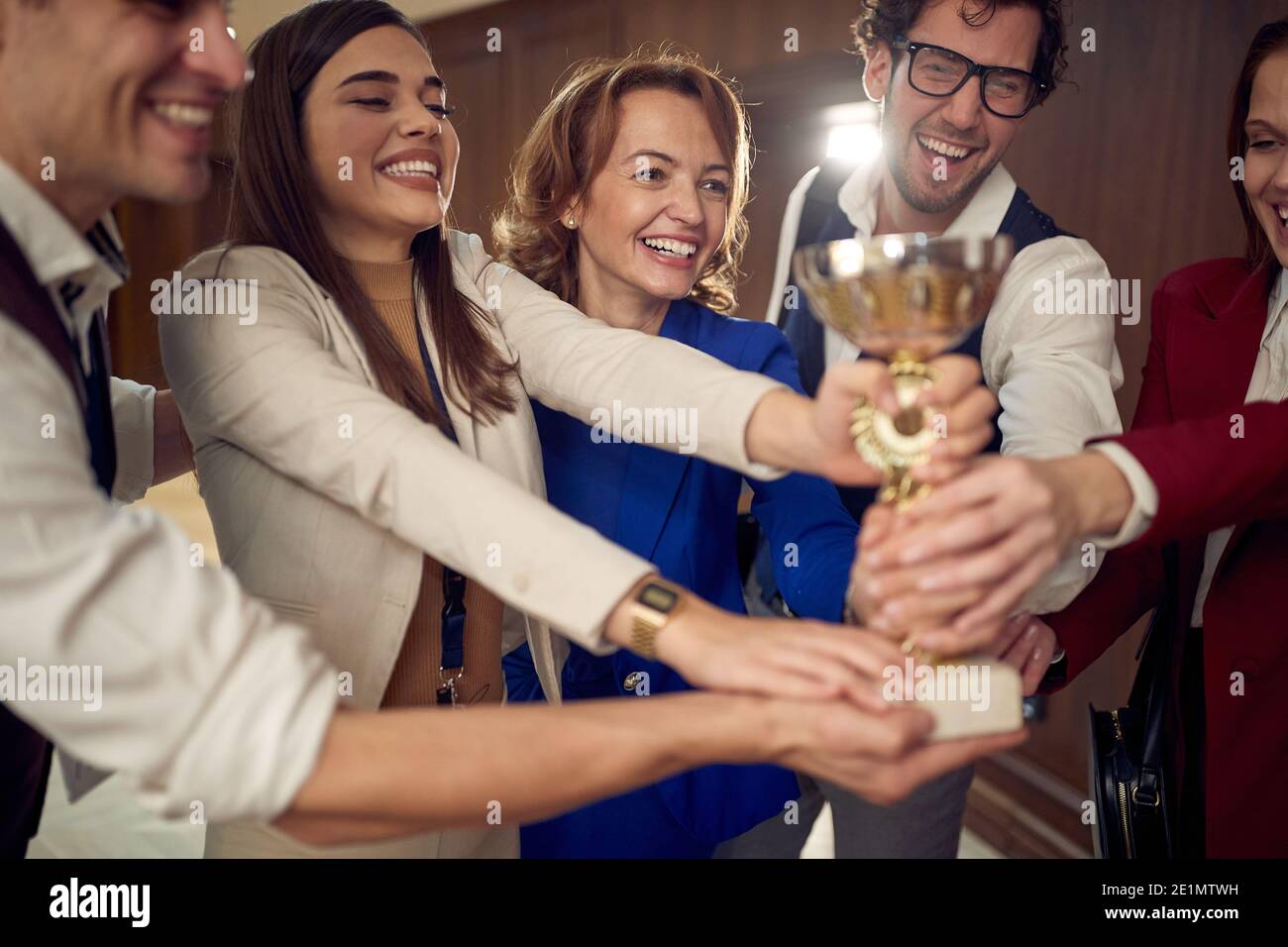 Successful team hi-res stock photography and images - Alamy