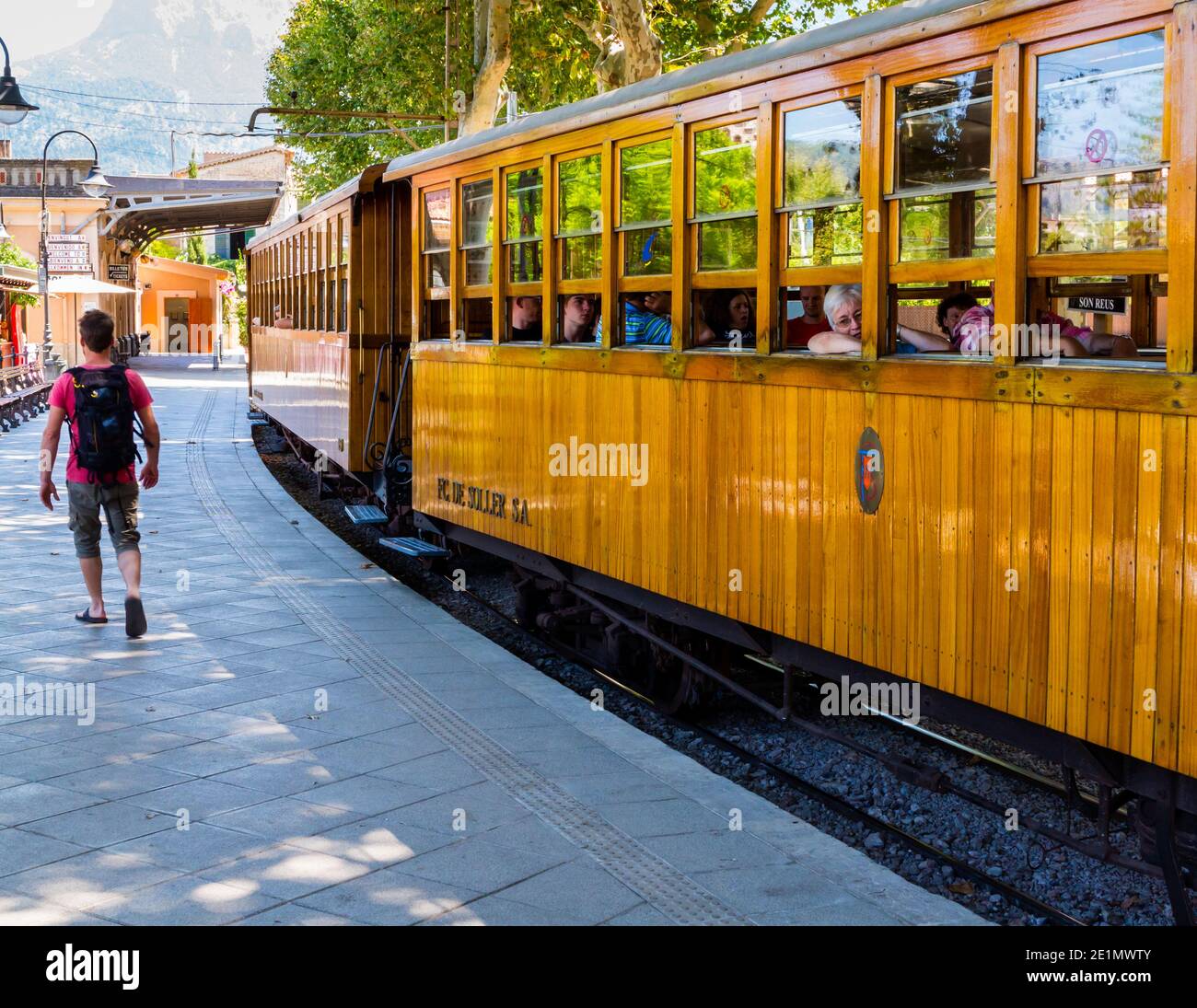 Palma soller railway hi-res stock photography and images - Alamy