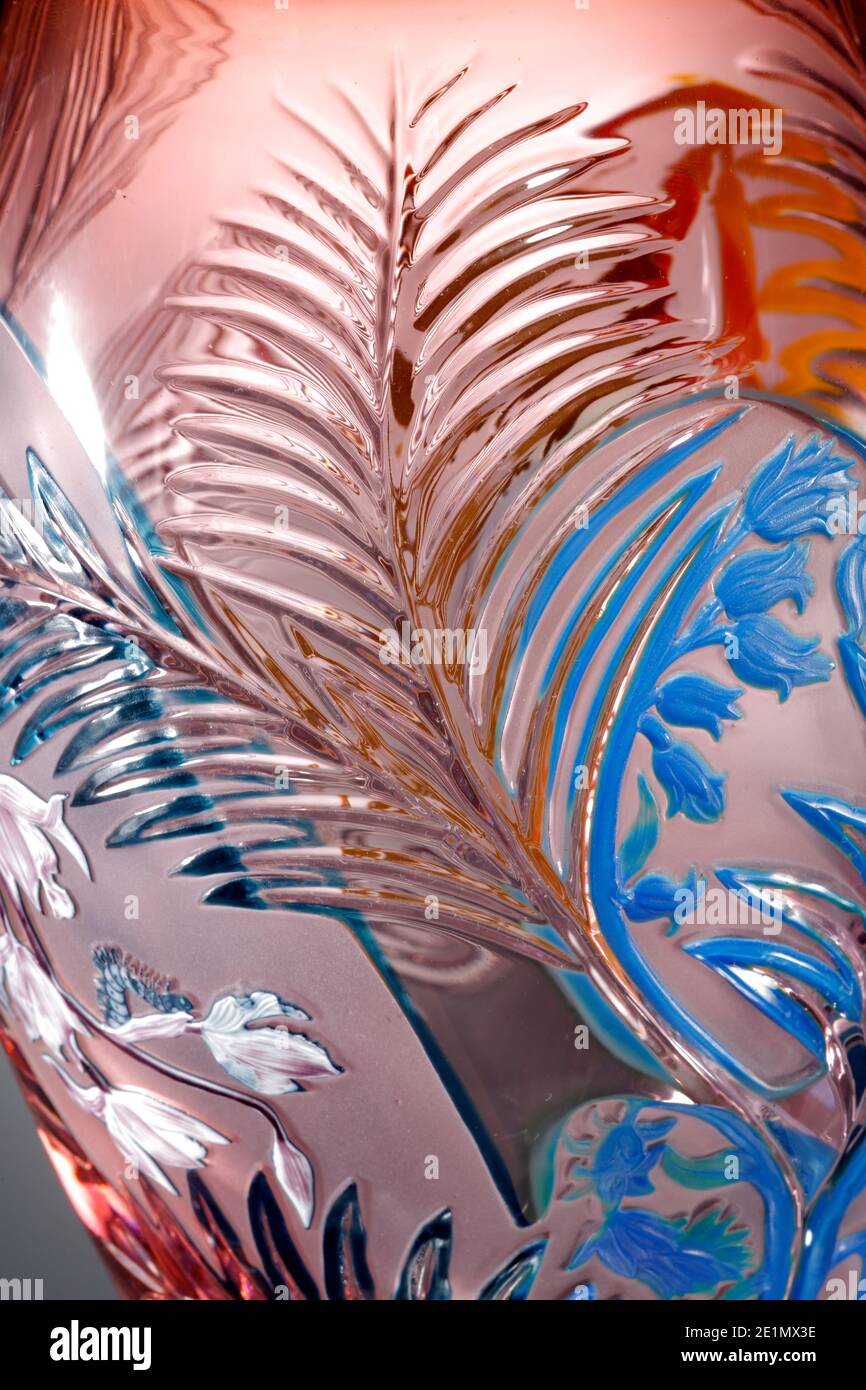Padded cameo glass hi-res stock photography and images - Alamy