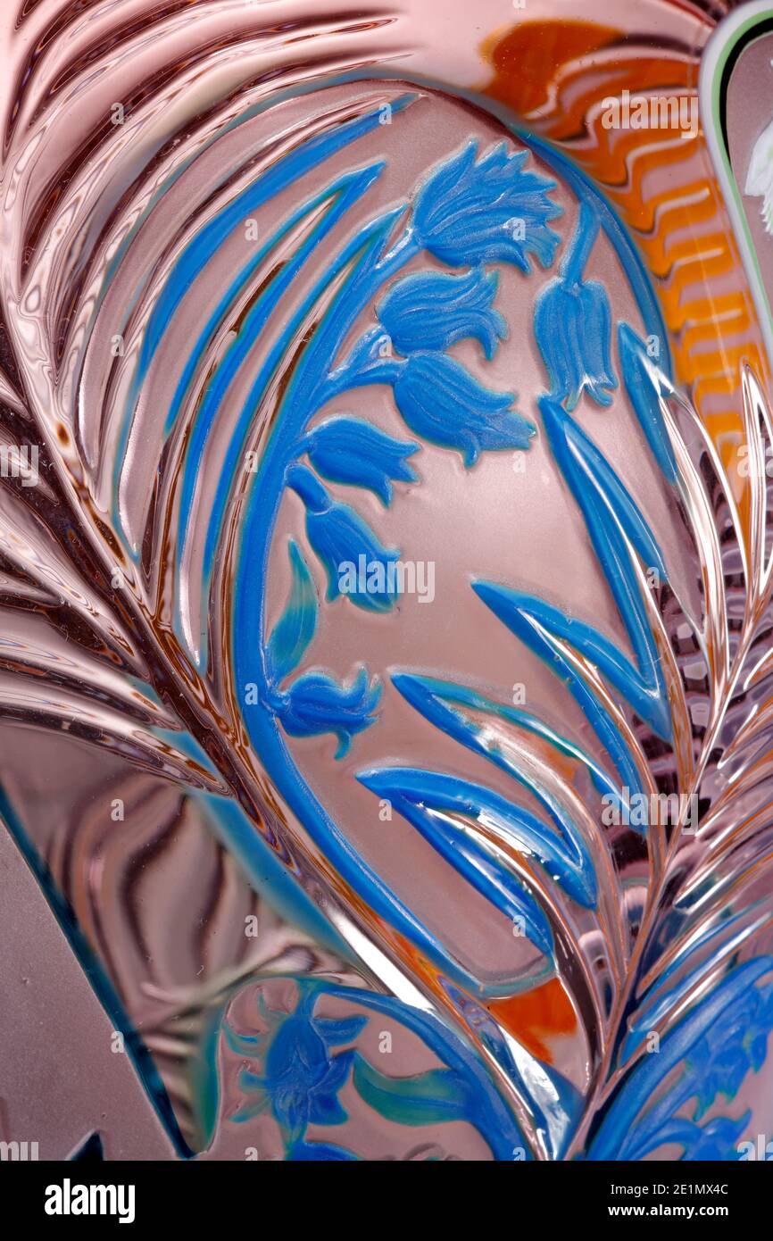 Helen Millard Cameo Glass Stock Photo - Alamy