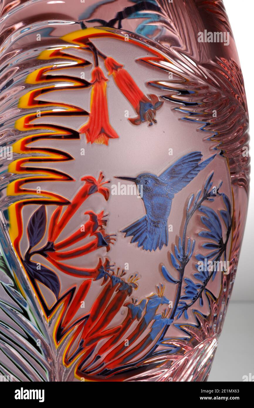 Helen Millard Cameo Glass Stock Photo - Alamy