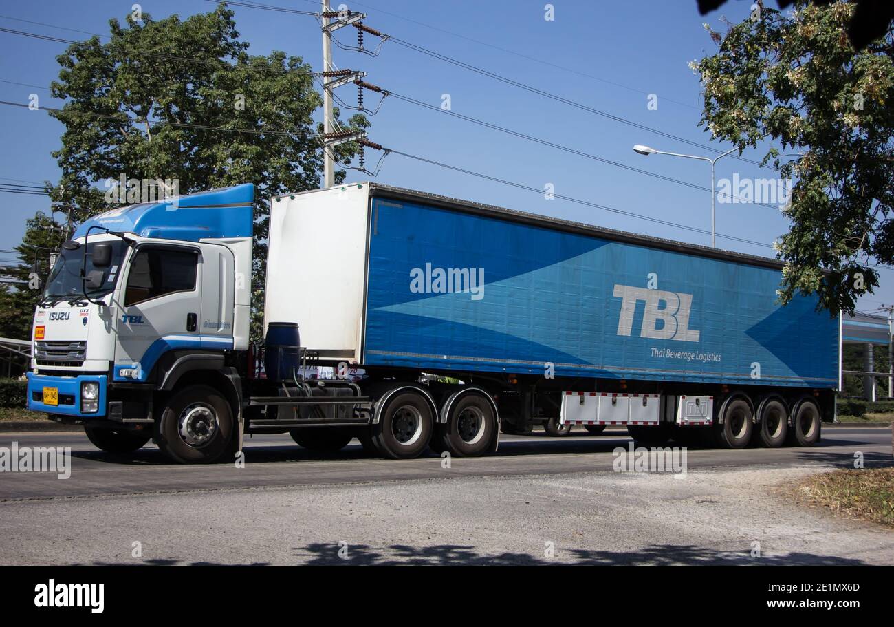 Chiangmai, Thailand - November 27 2020: Truck of TBL. Thai Beverage ...