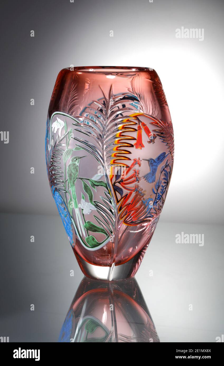 Helen Millard Cameo Glass Stock Photo - Alamy
