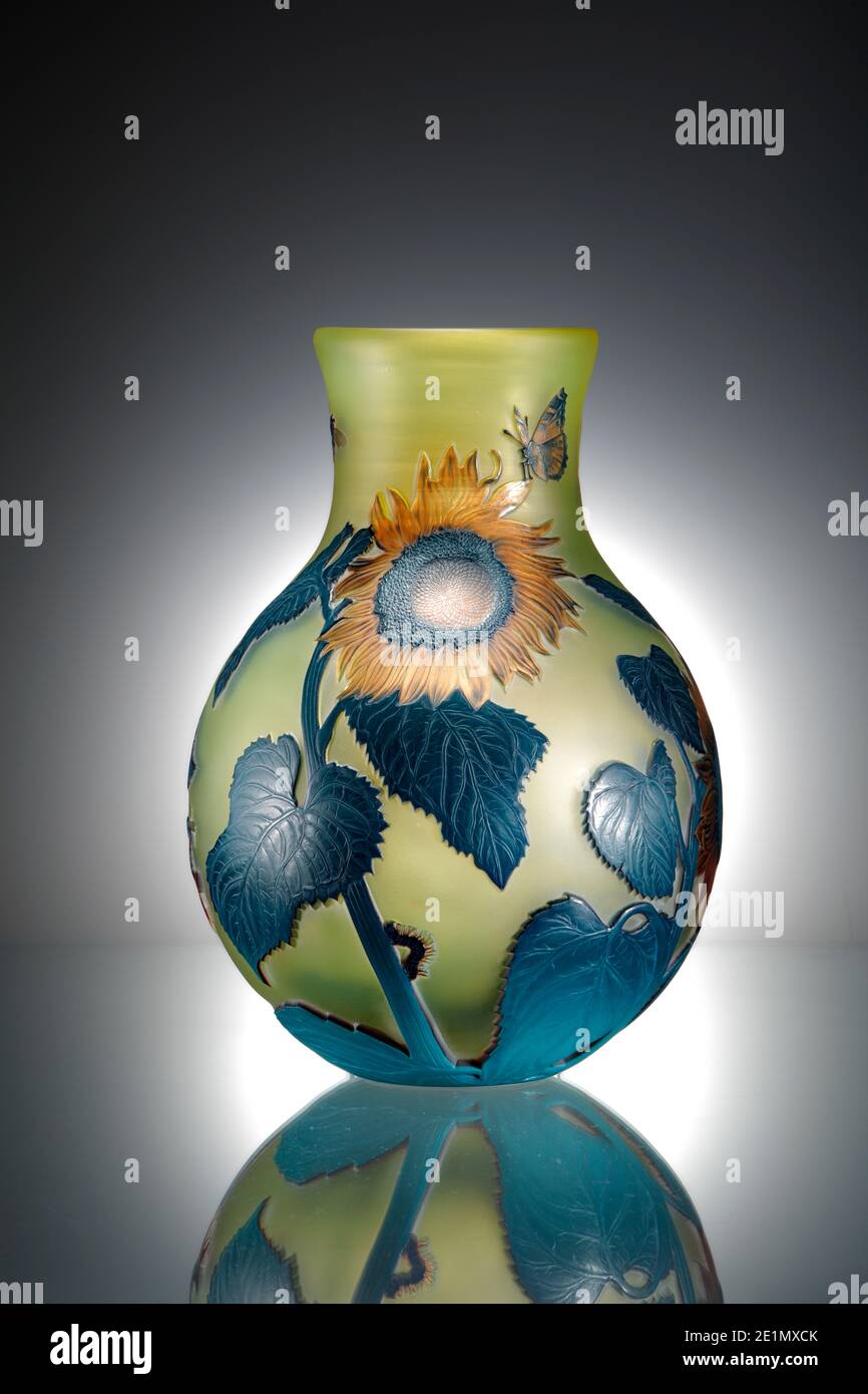 Helen Millard Cameo Glass Stock Photo - Alamy