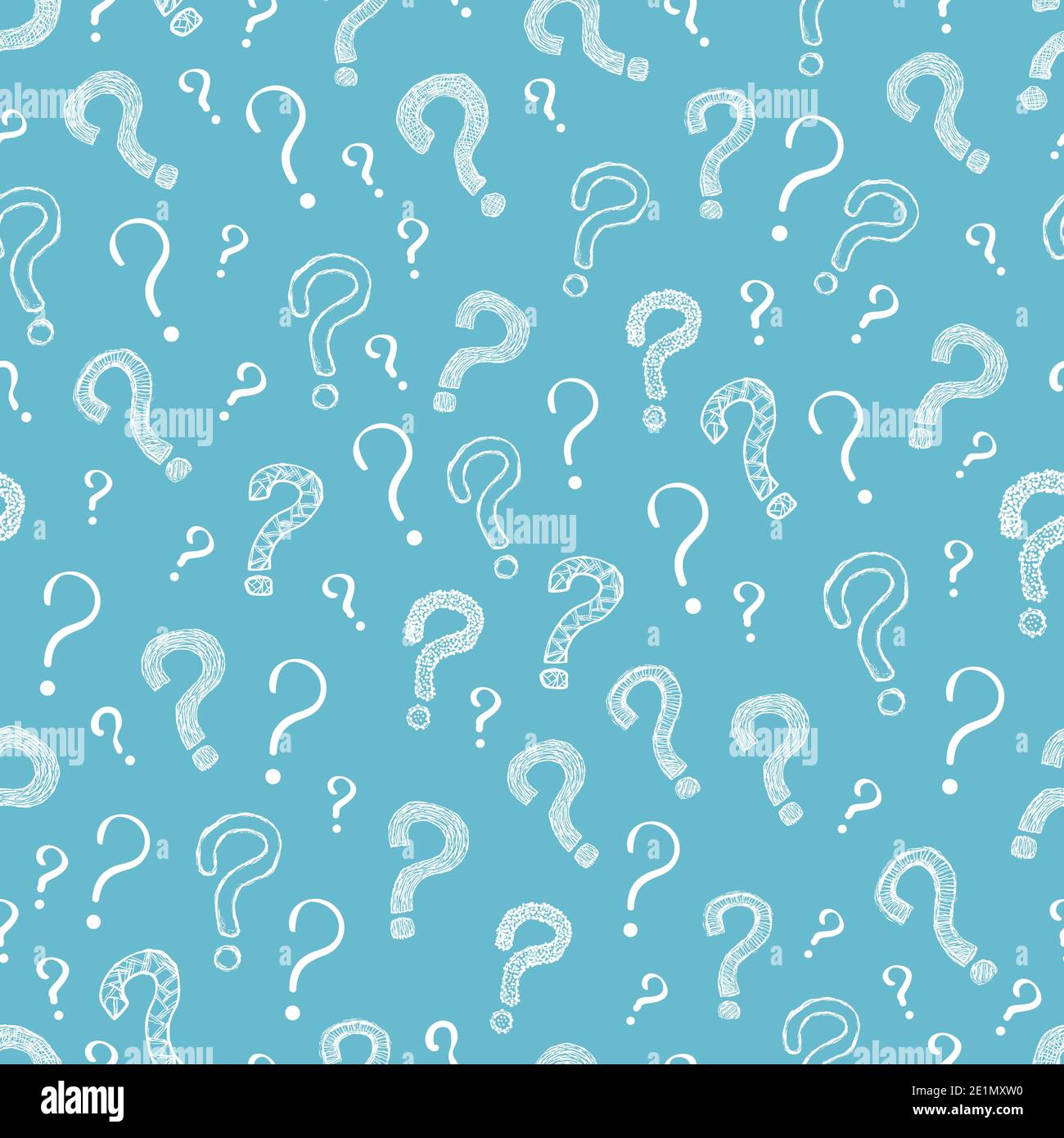 Question mark seamless outline pattern grunge background Stock Photo ...