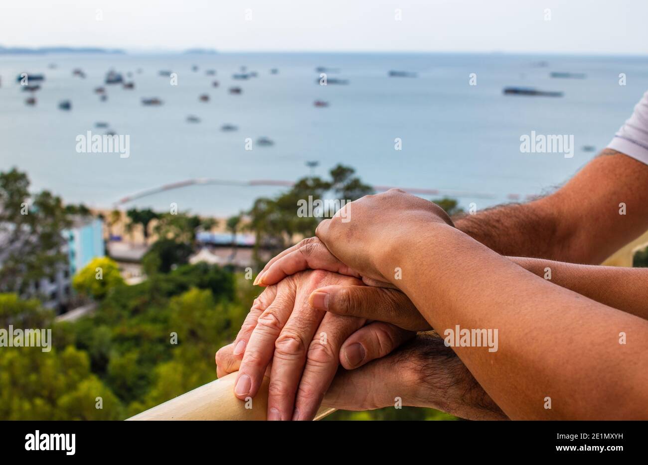 Being together partnership teamwork hi-res stock photography and images ...