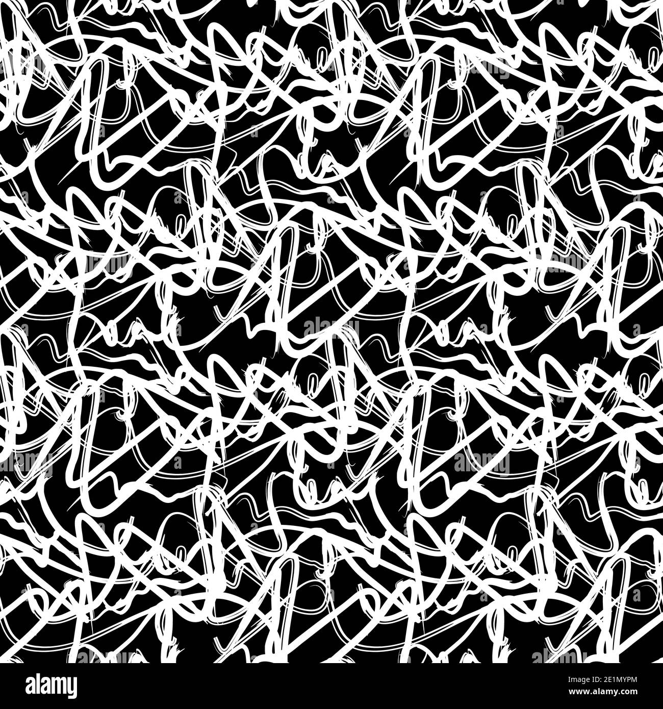 Abstract ink painting seamless pattern texture Hand drawn artwork ...