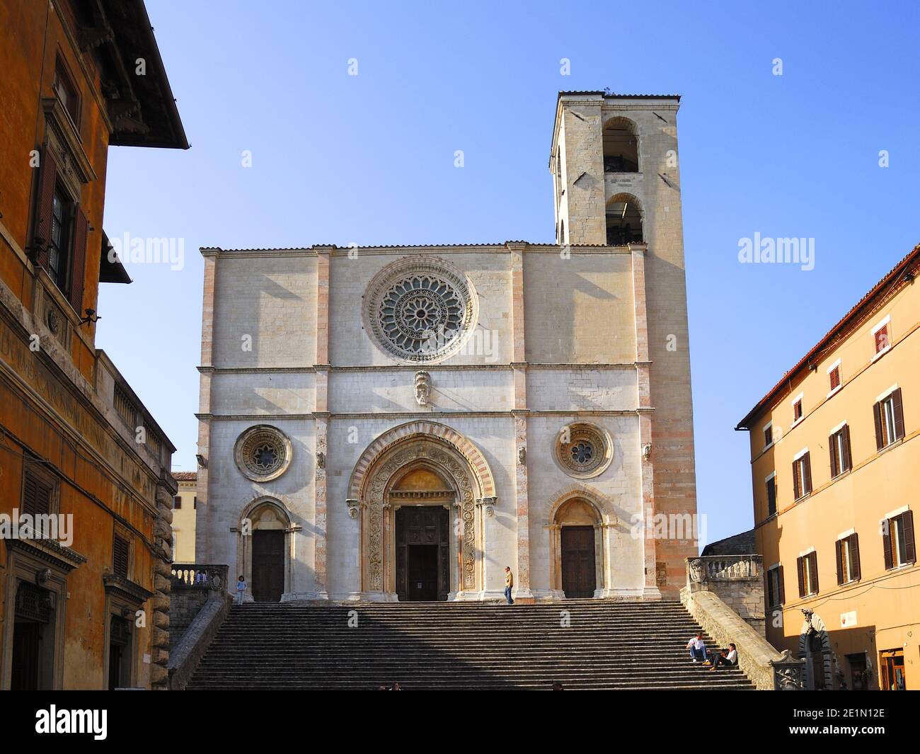 Todi, Umbria, Italy. Todi Cathedral / Duomo di Todi / Concattedrale ...